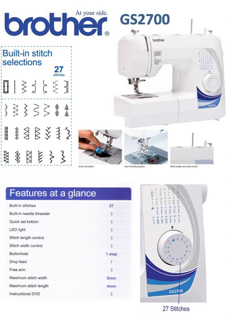 Brother GS 2700 Sewing Machine | Sewing Market