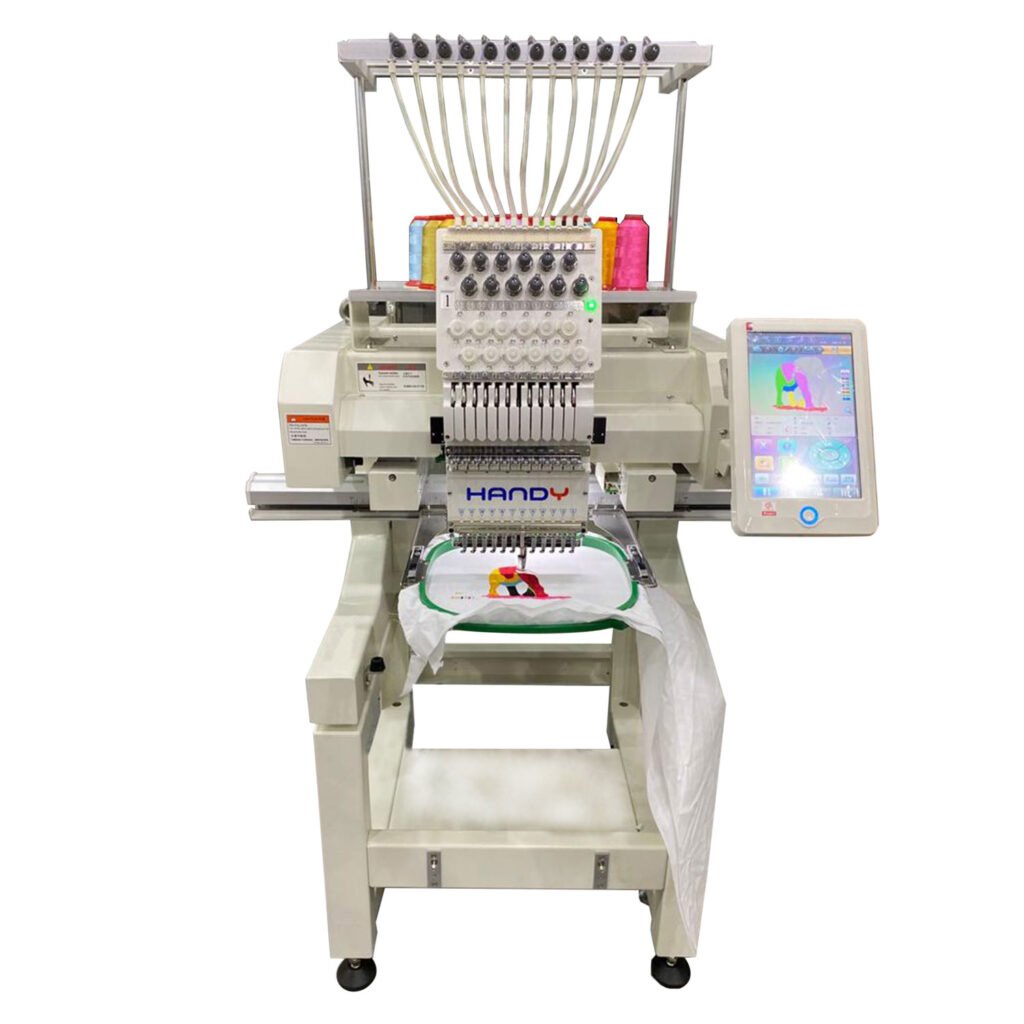 HANDY 12 Needle 1 Head 600x400mm Embroidery Machine with Free Software ...